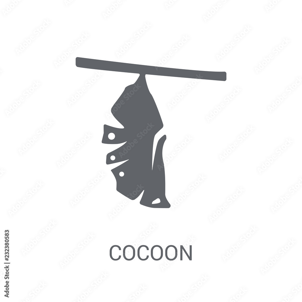 Cocoon icon. Trendy Cocoon logo concept on white background from ...