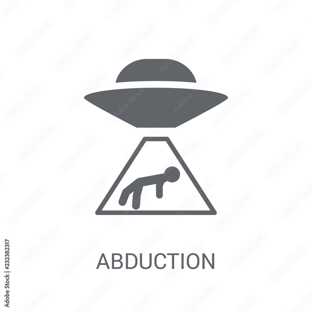 Abduction icon. Trendy Abduction logo concept on white background from ...