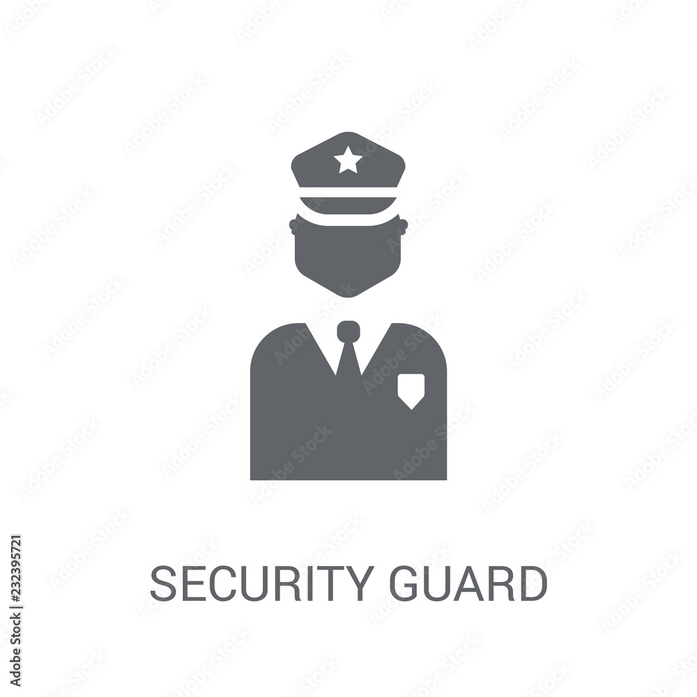 Security Guard Hat Icon