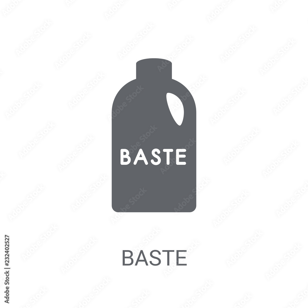 baste icon. Trendy baste logo concept on white background from United ...