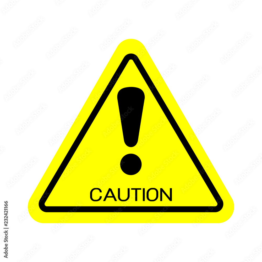 Harmful Symbol, Warning sign, Vector illustration, EPS10. Stock Vector ...