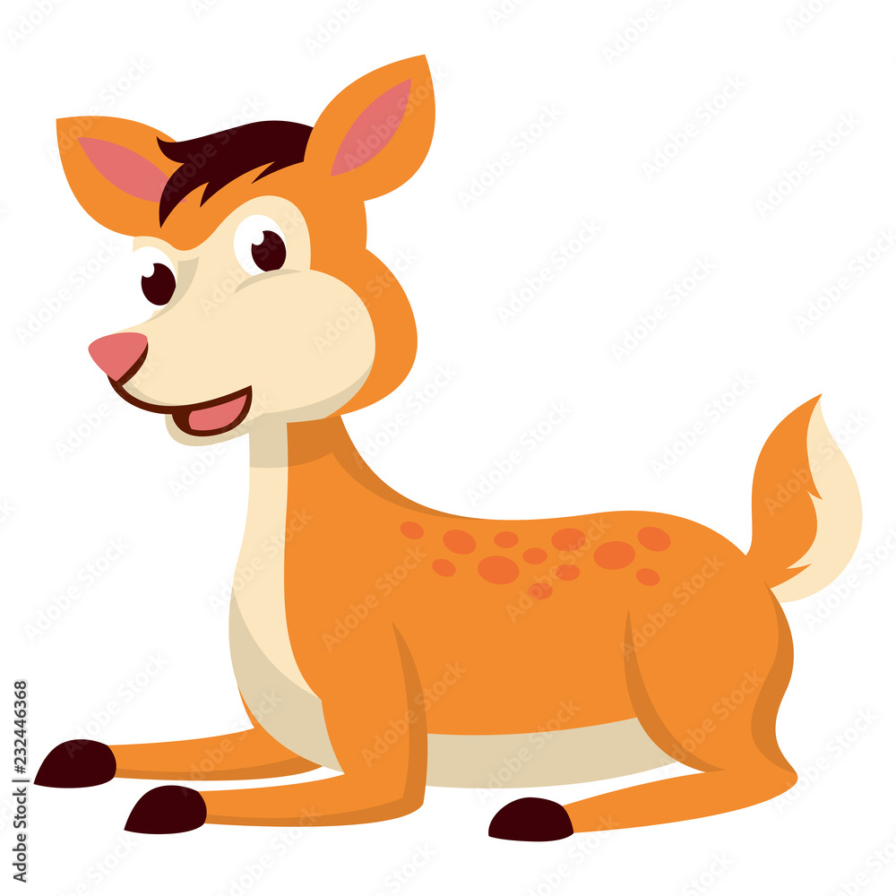 Mouse Deer Clipart Eps