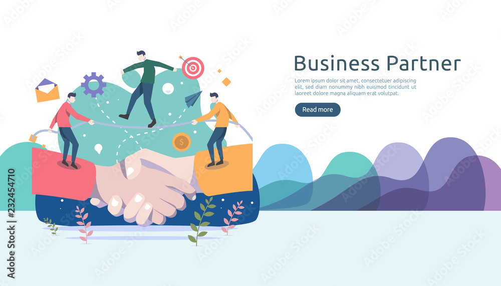 Business Partnership Banner