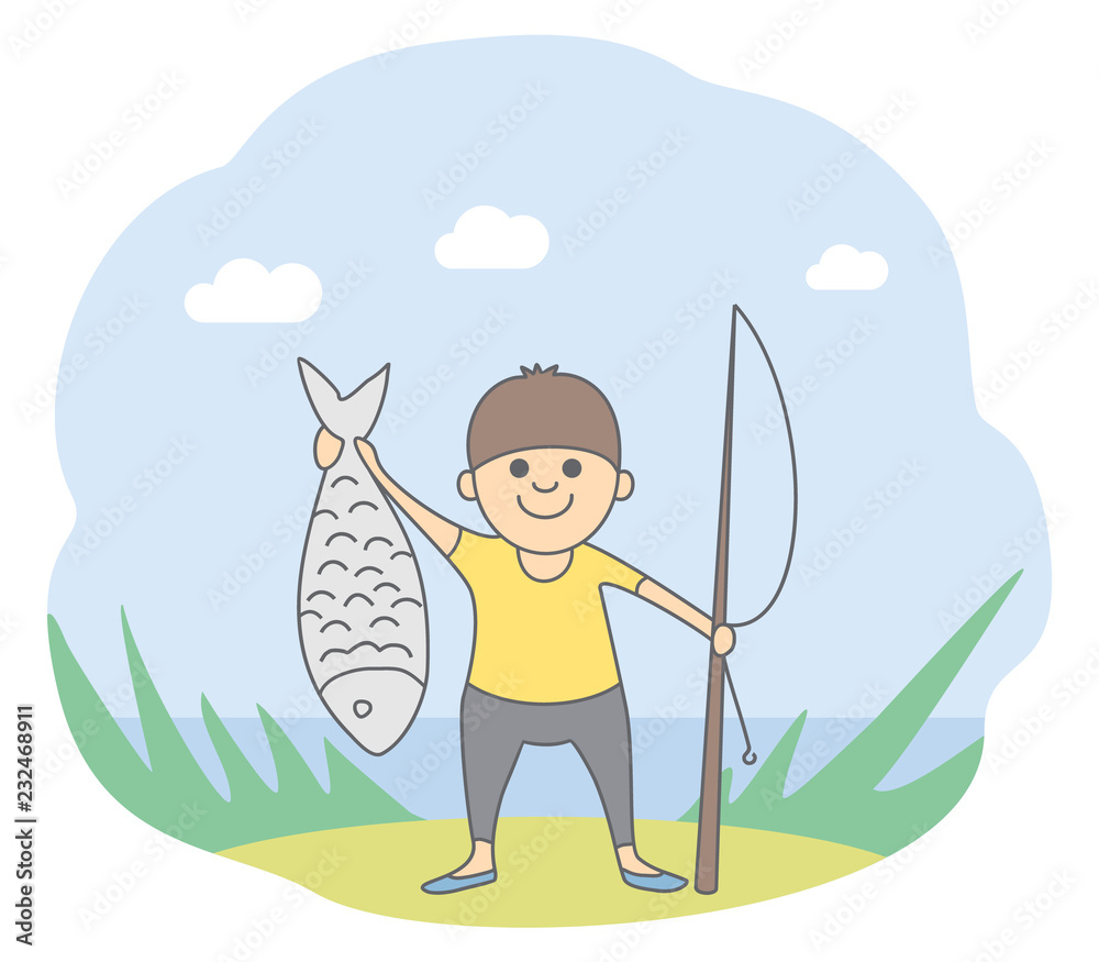 Great Catch In Hands