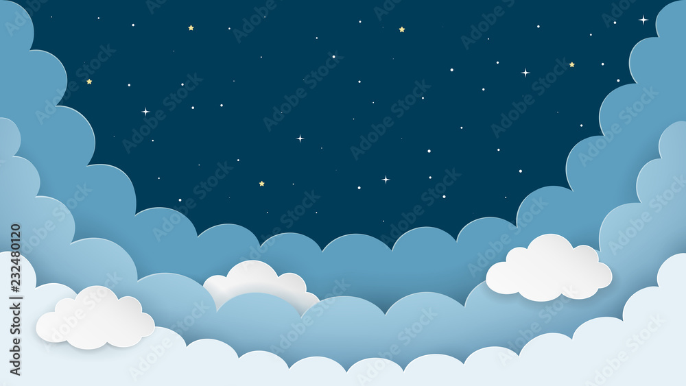 Night Clouds Clip Art