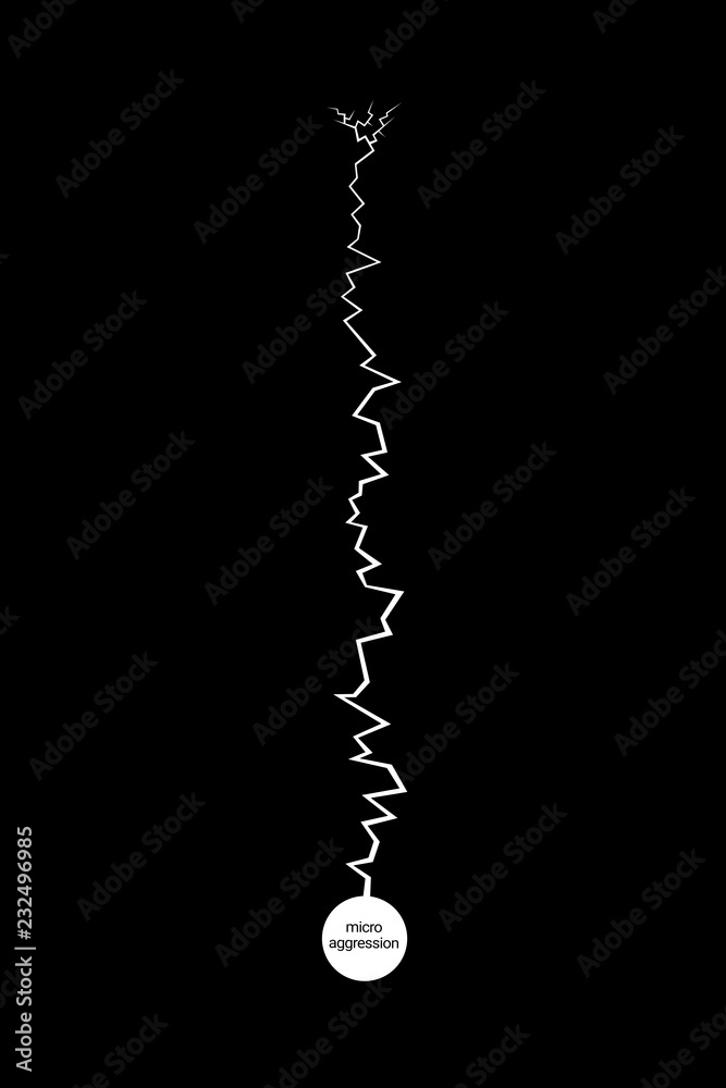 Micro aggression / microaggression - little and small insult, attack ...