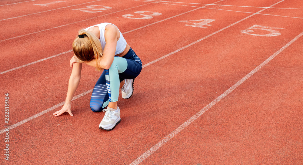 Tired Runner Running