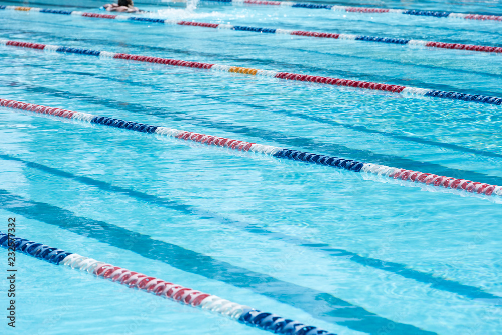 Olympic Swimming Pool Stock Photo | Adobe Stock
