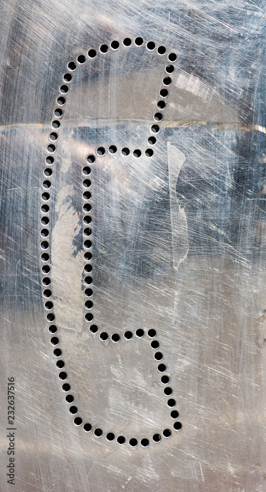 Pay Phone icon symbol on scratched metal background Stock Photo | Adobe ...