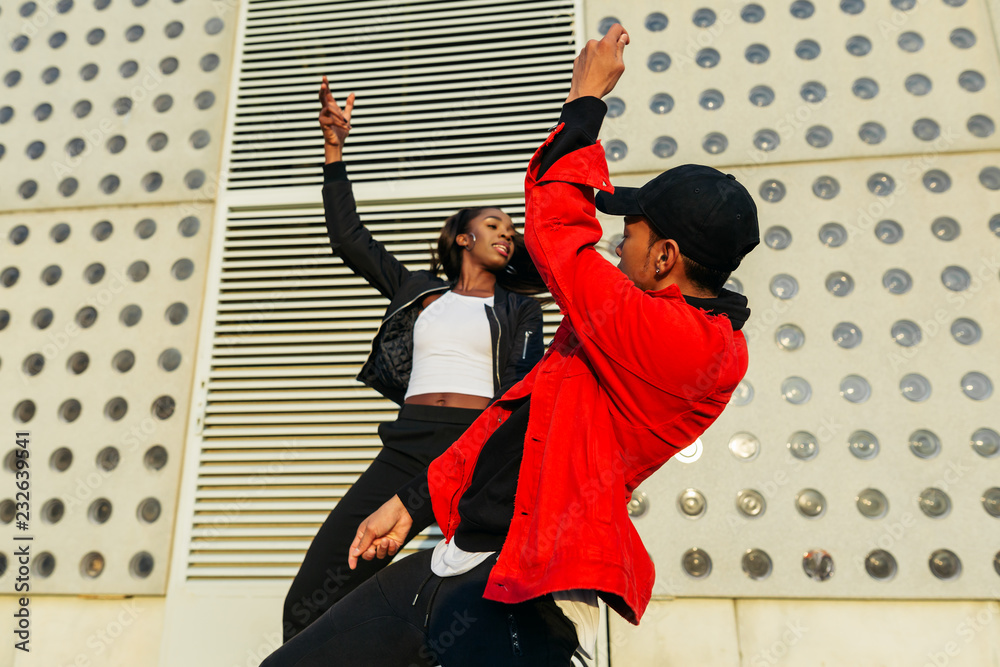 Urban dancers. Stock Photo | Adobe Stock