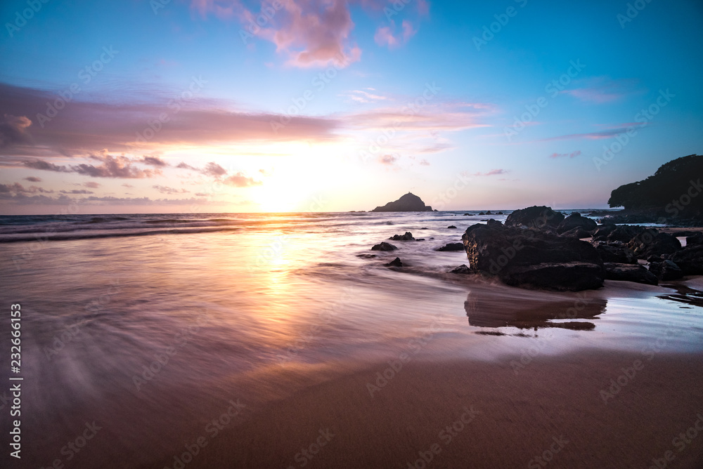 Tropical Beach Paradise Dawn Beach