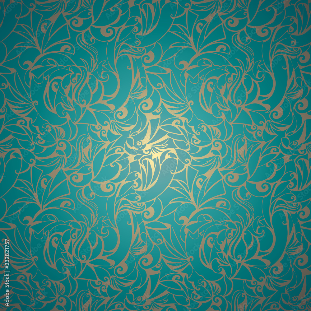 Vintage Turquoise Background