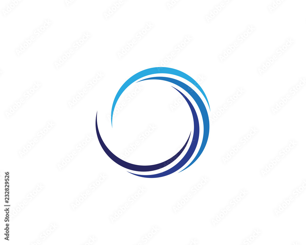 Circle logo vector templates Stock Vector | Adobe Stock