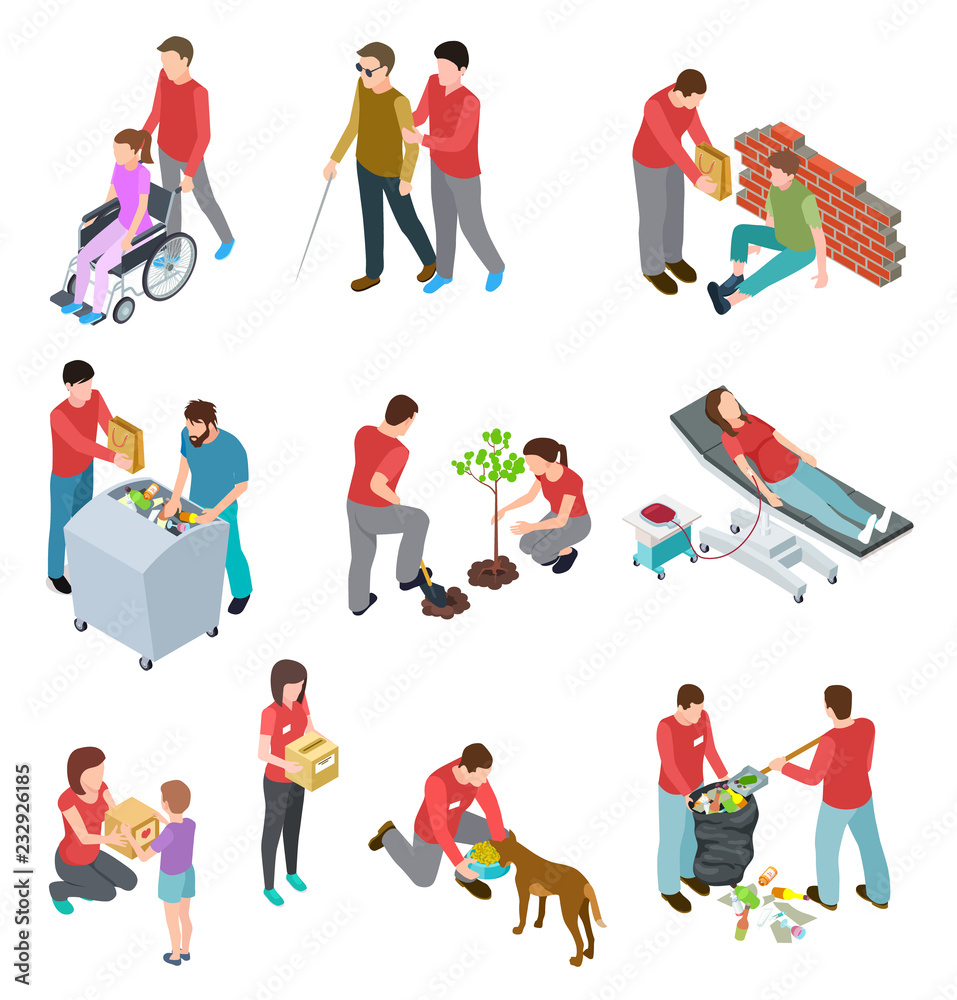 People Caring For Each Other Clipart
