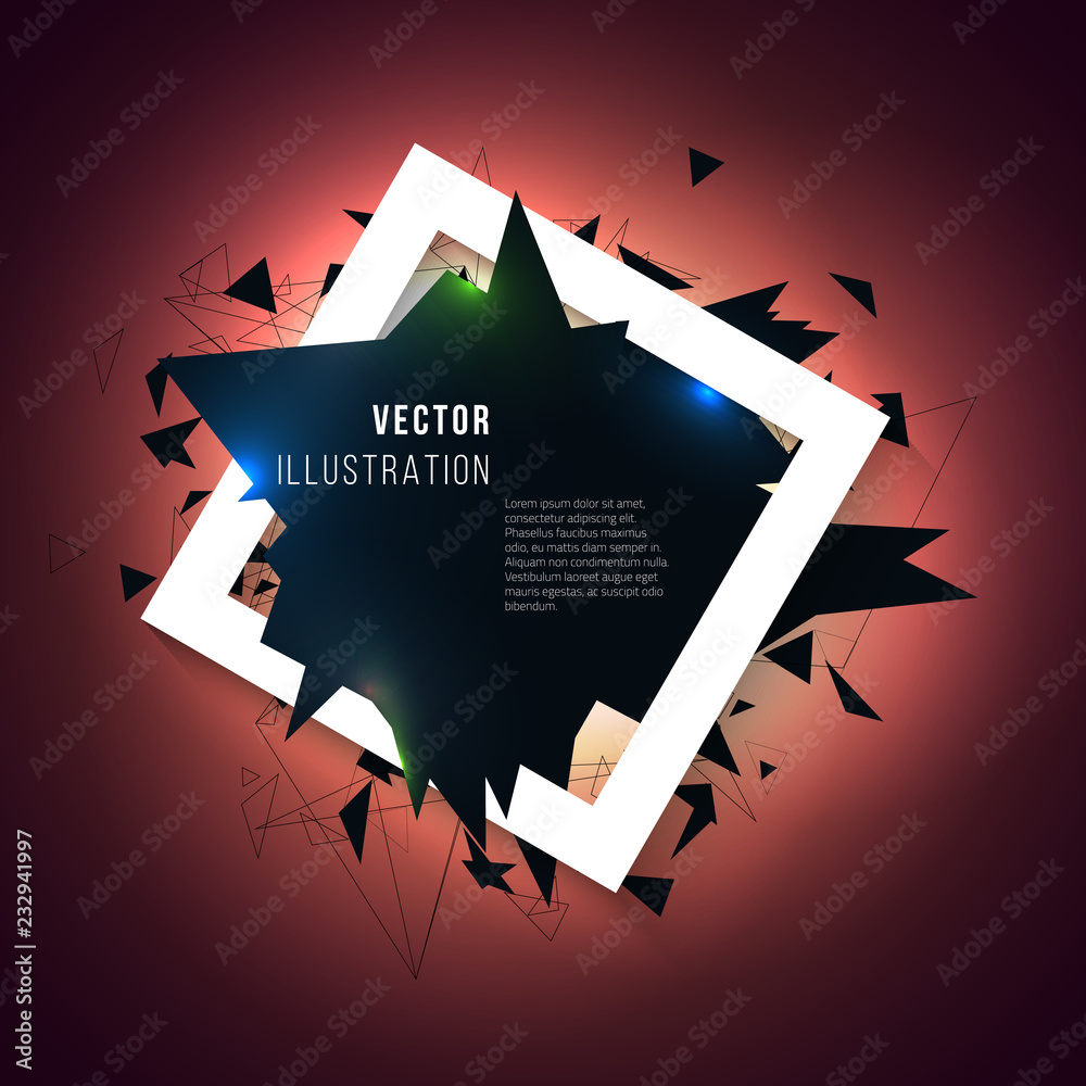 3d Explosion Vector