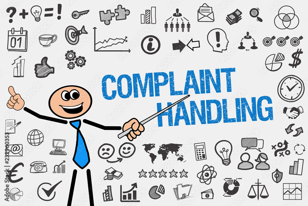Complaint Handling Stock Illustration | Adobe Stock