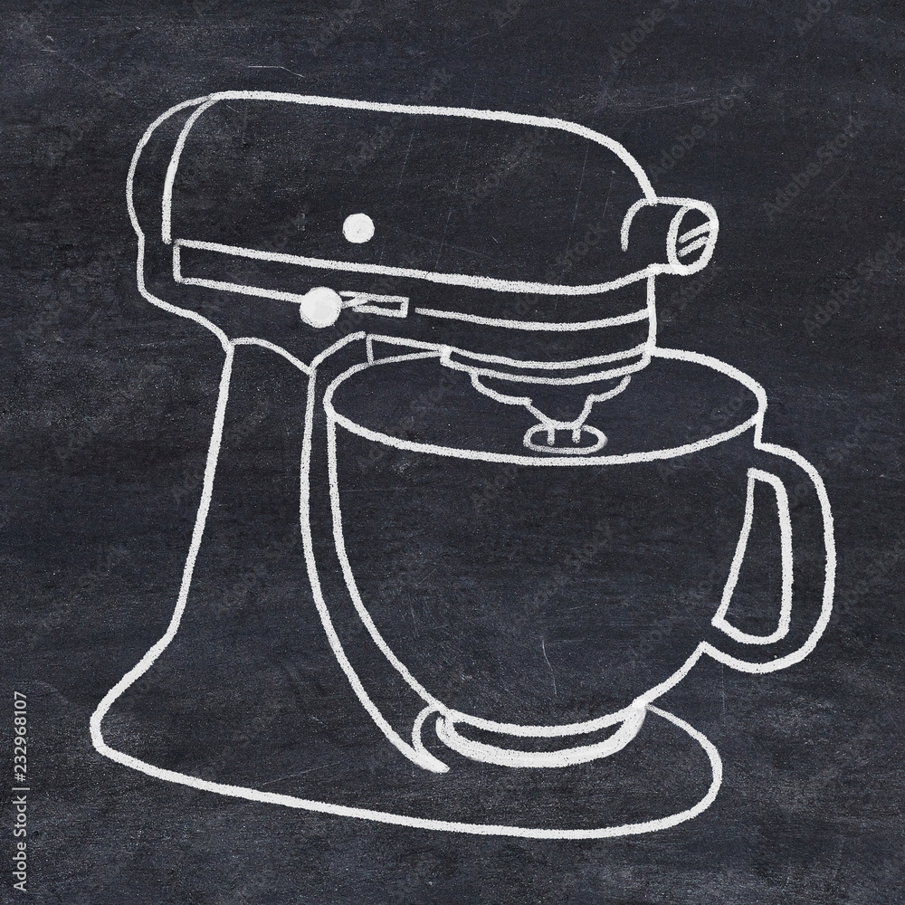 Kitchen Mixer Drawing