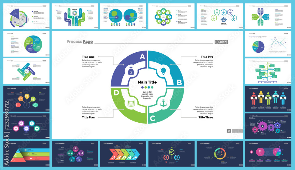 Creative business infographic design for management concept. Can be ...