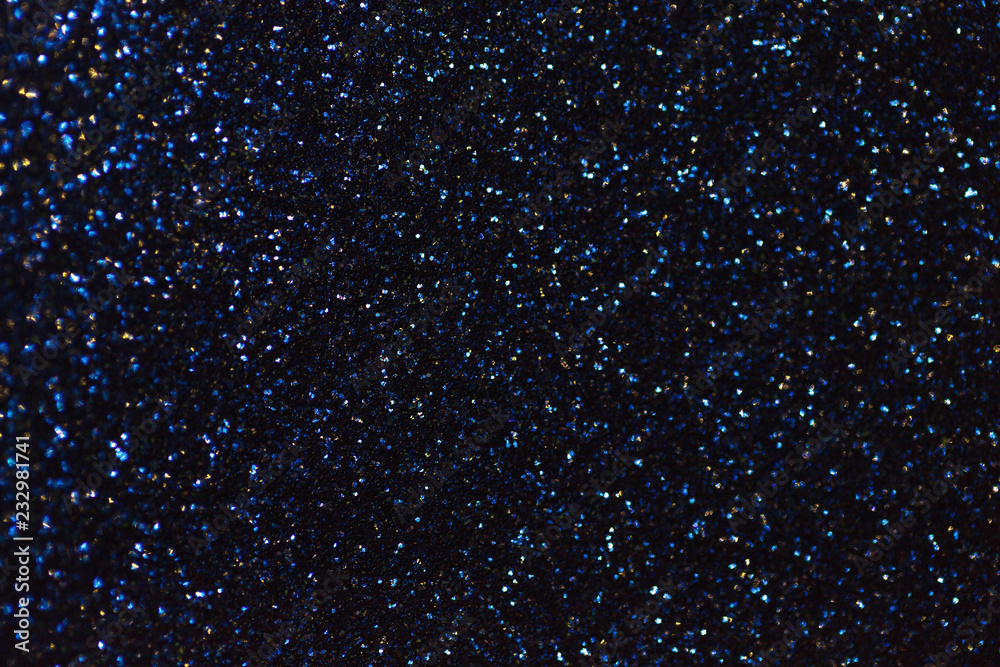Blurred shiny navy blue background with sparkling lights. Stock Photo ...
