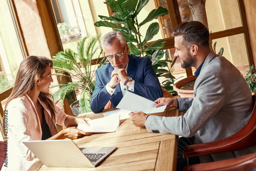 Business Luncheon Table