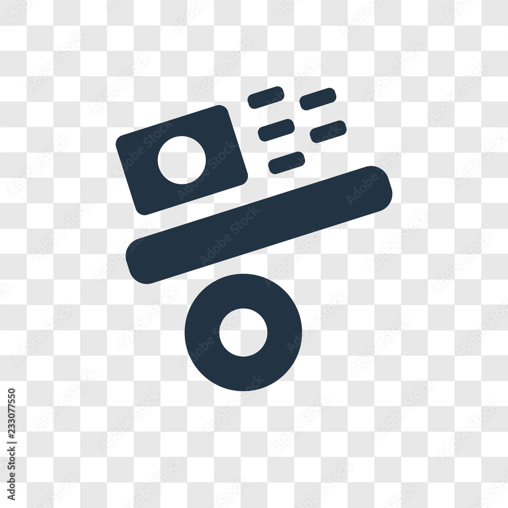 Gravity vector icon isolated on transparent background, Gravity ...