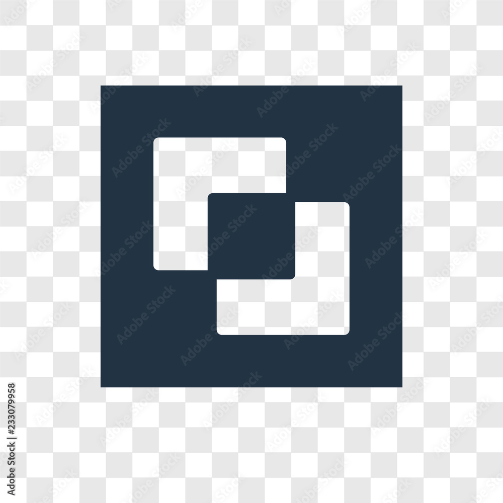 Unite vector icon isolated on transparent background, Unite ...