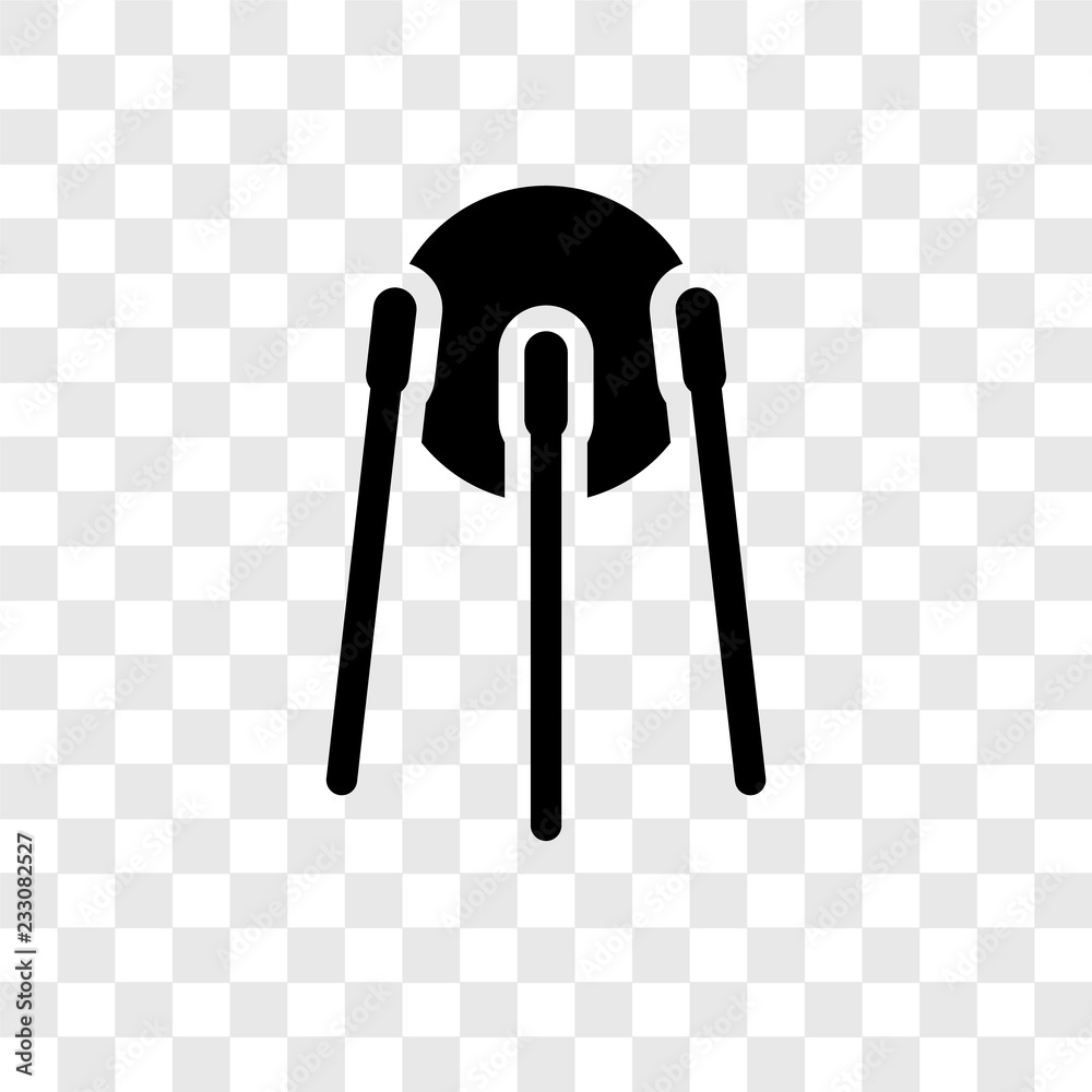 Sputnik vector icon isolated on transparent background, Sputnik ...