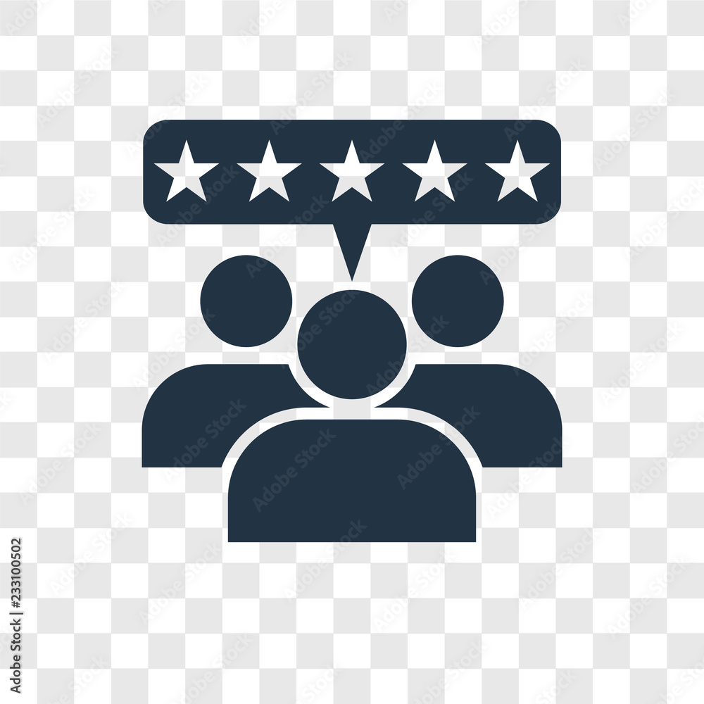 Feedback vector icon isolated on transparent background, Feedback ...