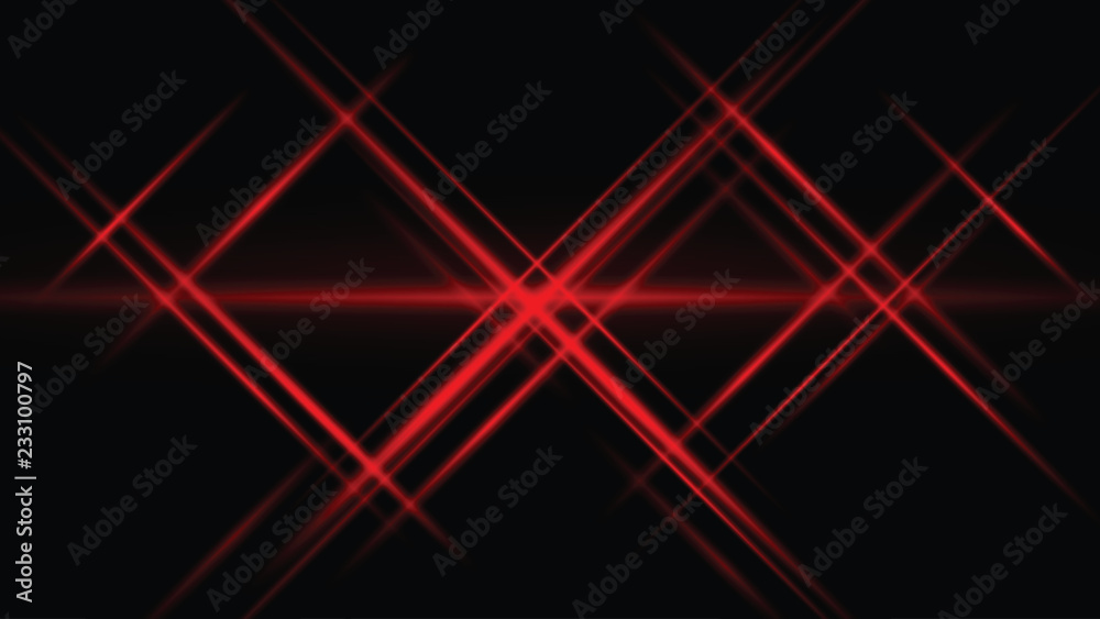 red x target mark light abstract Stock Vector | Adobe Stock