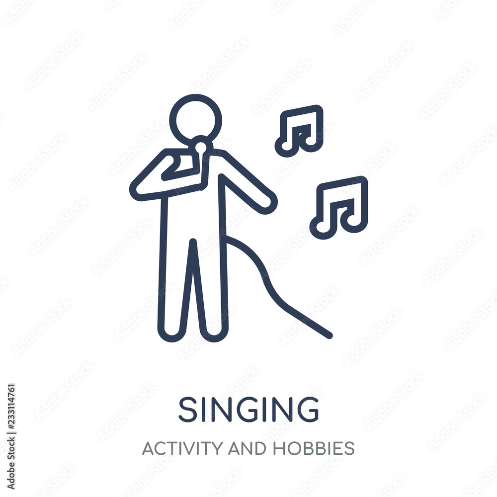 Sing Icon