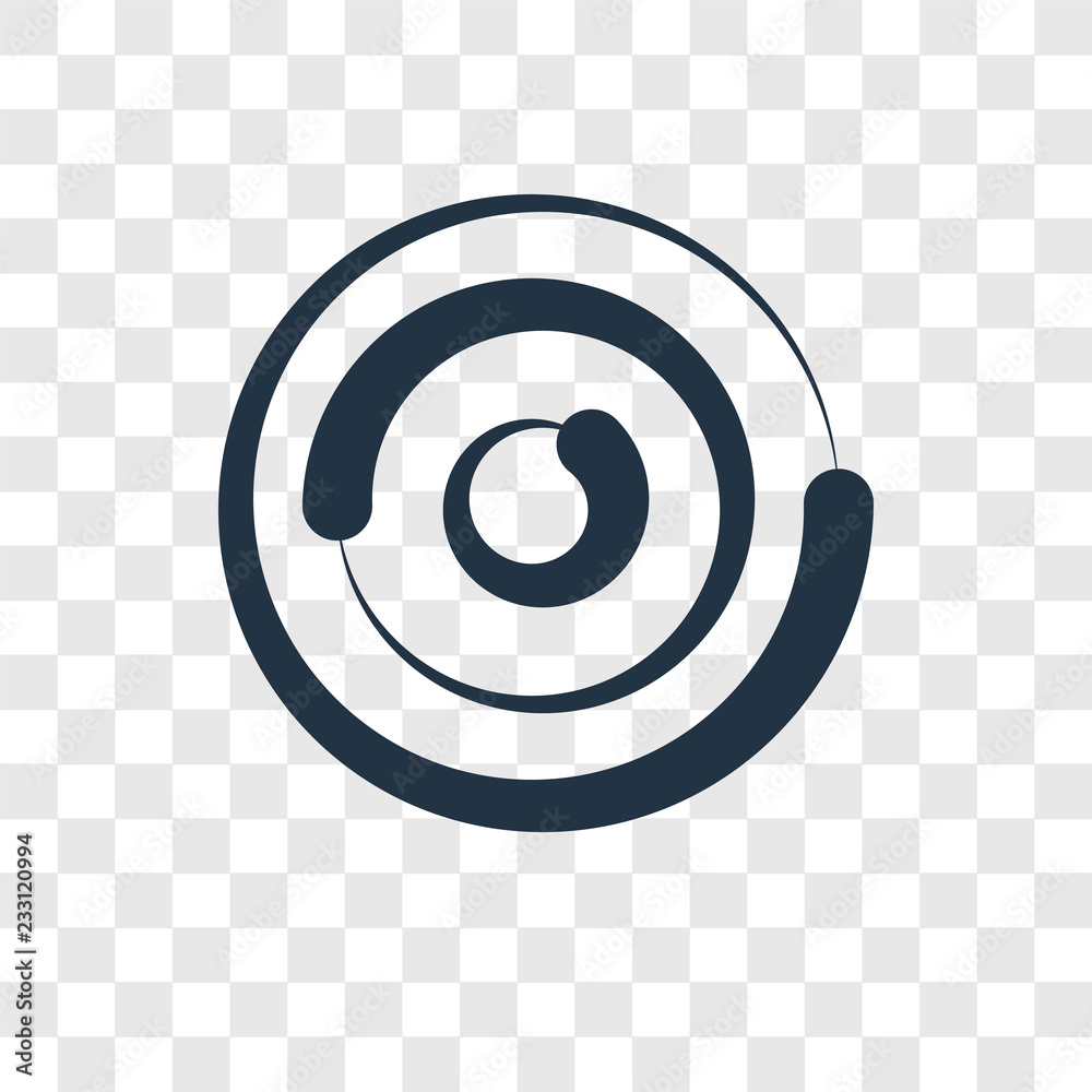 Loading vector icon isolated on transparent background, Loading ...