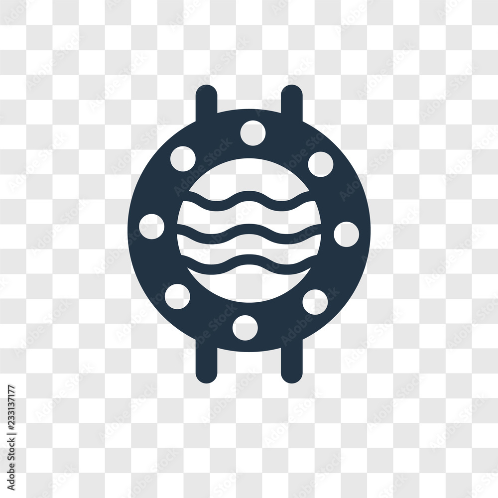 Submarine Window vector icon isolated on transparent background ...