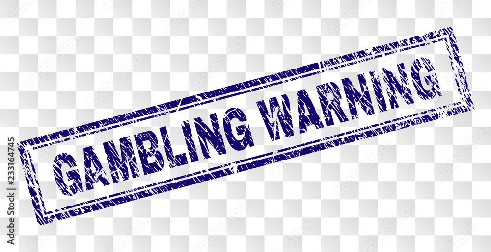 Transparent Warning Stamp