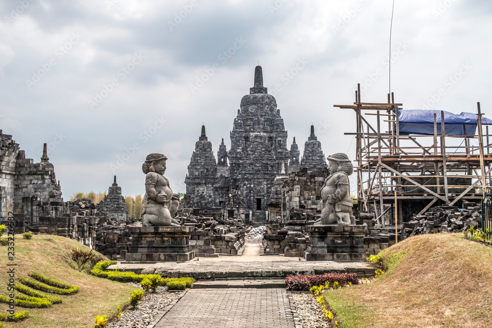 The Prambanan temple is the largest Hindu temple of Java. The first ...