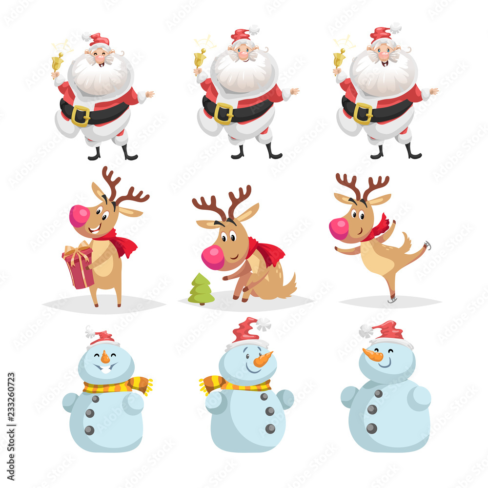Cute Christmas Characters