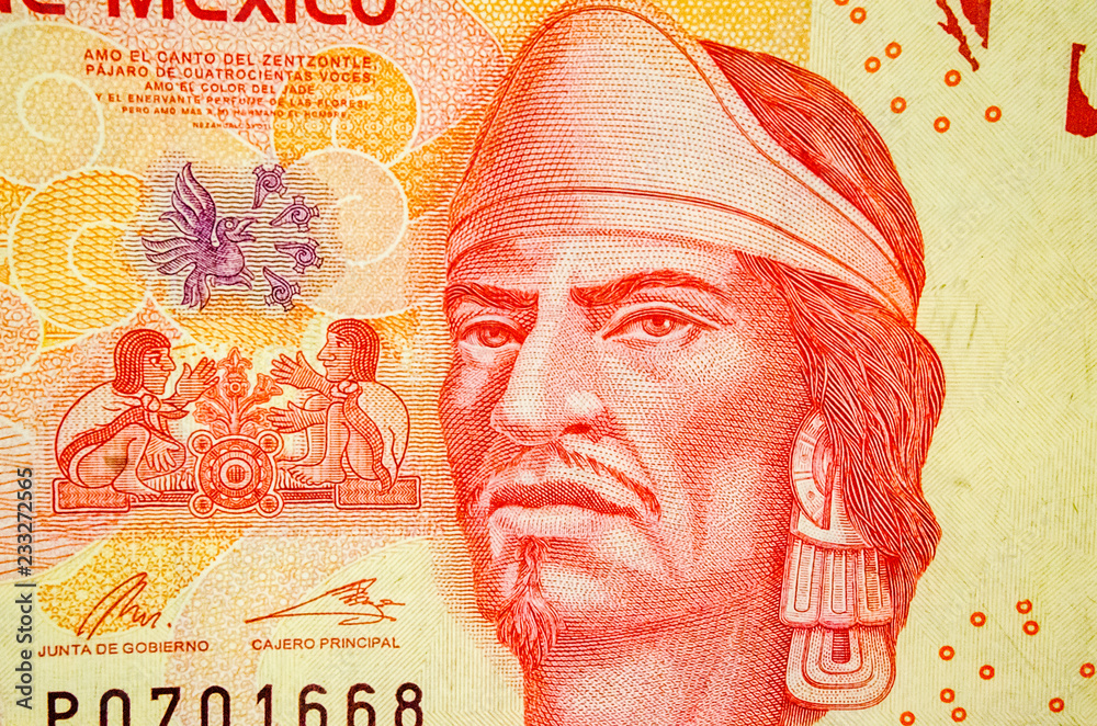 Billete De 100 Pesos Mexicanos Stock Photo Adobe Stock