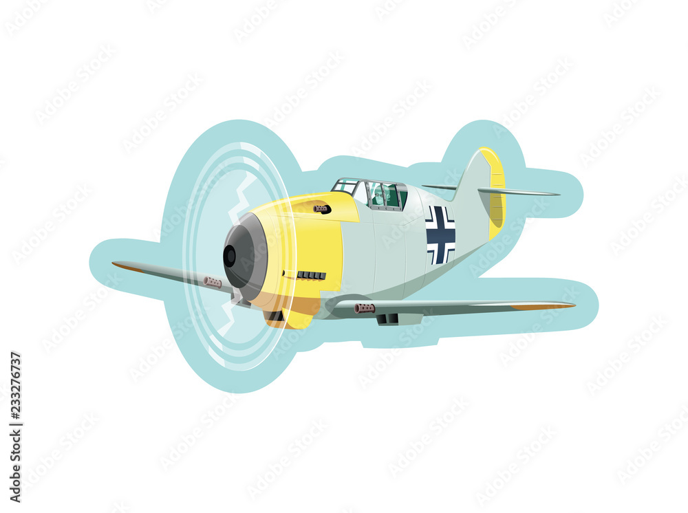 German world war two aircraft Stock Vector | Adobe Stock