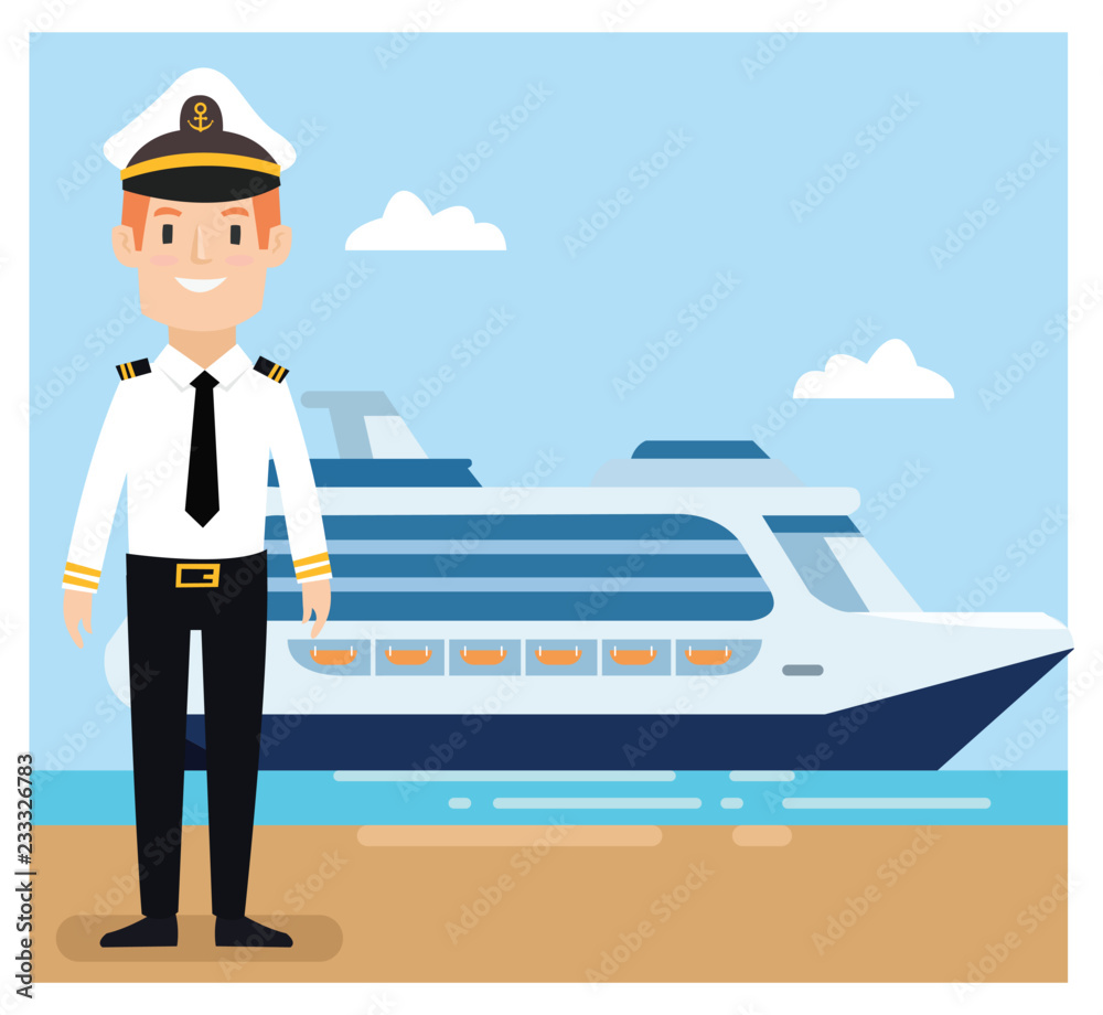 Ship Captain Uniform