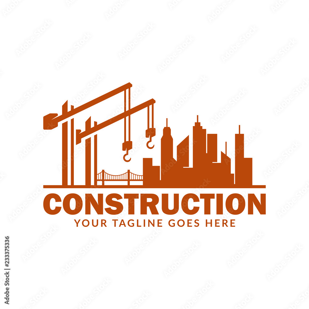 Vector of Construction Logo Design Template, suitable for Construction ...