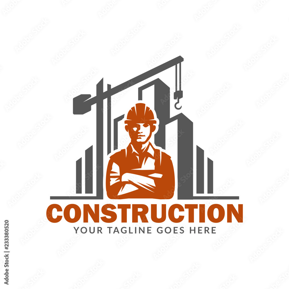 Vector of Construction Logo Design Template, suitable for Construction ...