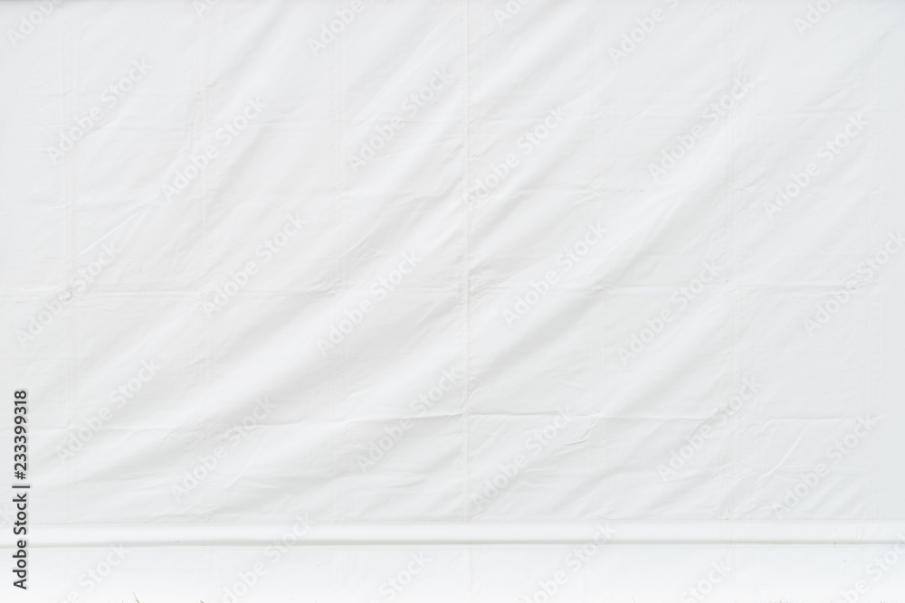 Light background white tarpaulin Stock Photo | Adobe Stock
