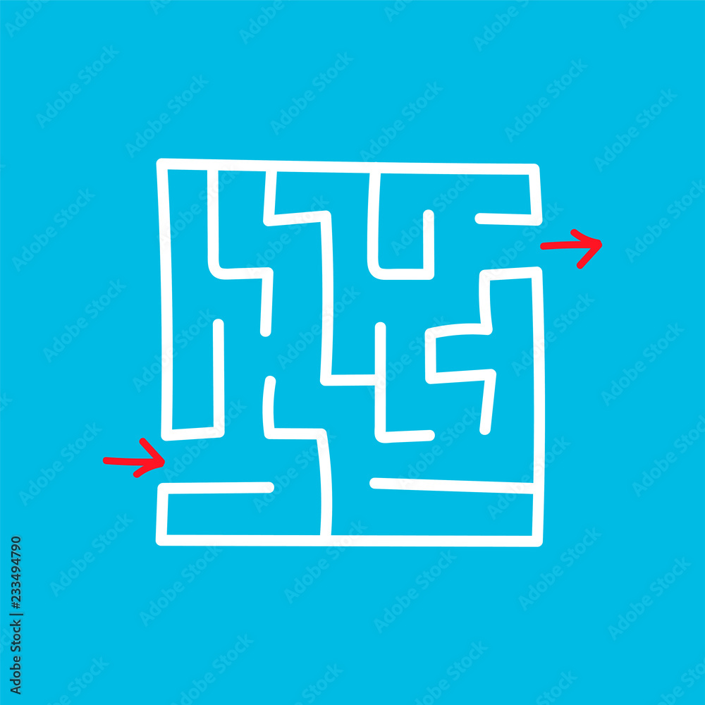 Easy Maze Background