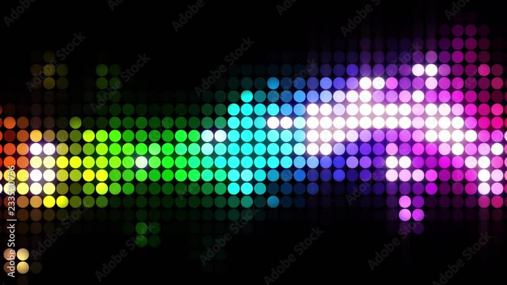 Music Light box with audio meter led lights animation which is suited ...