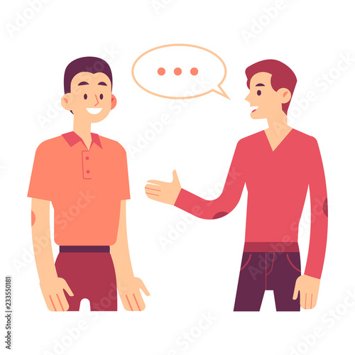 Two Men Clipart