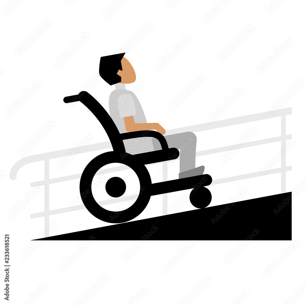 Wheelchair Ramp Clipart