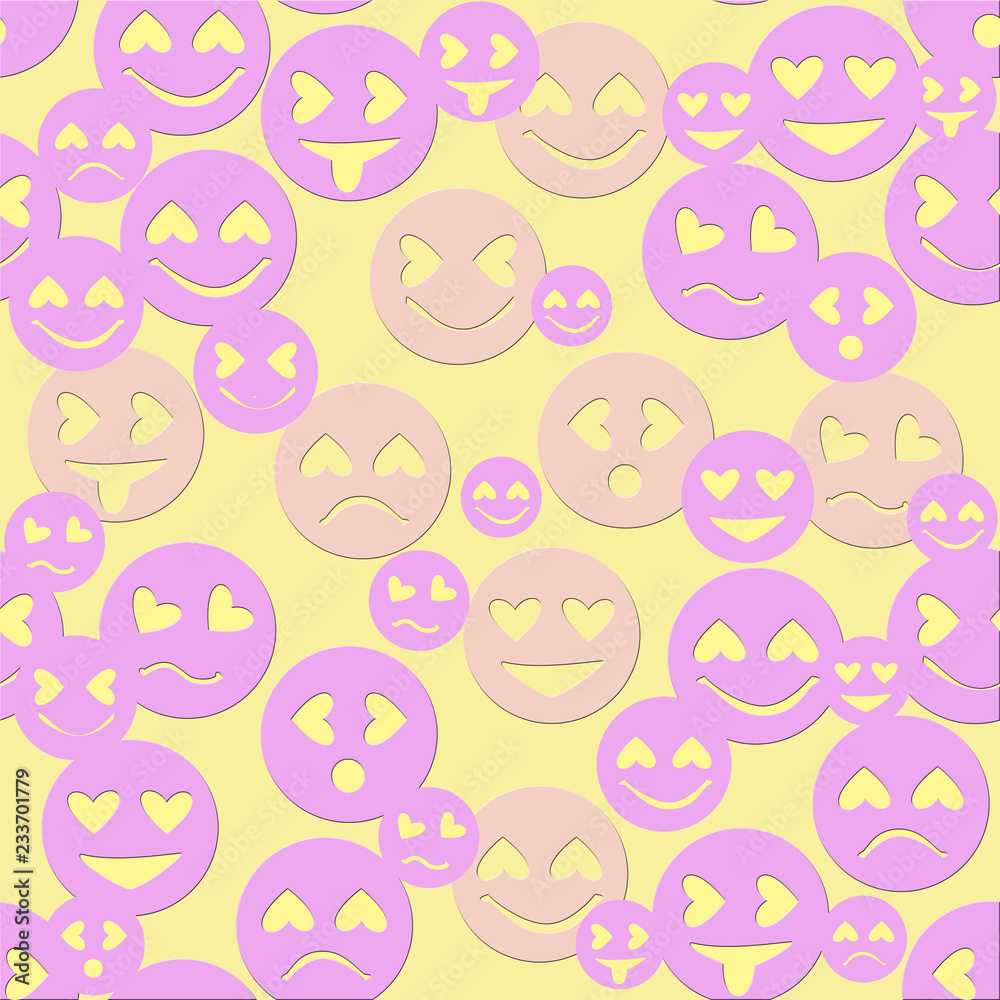 Smileys. Smileys set Stock Illustration | Adobe Stock