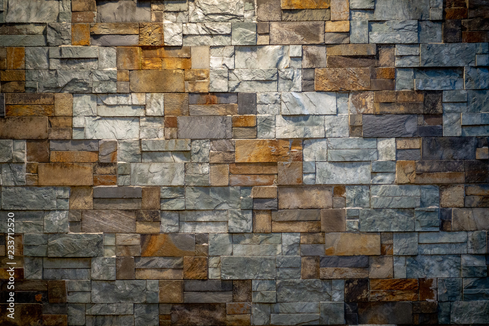 Stacked slabs walls stone texture seamless Stock Photo | Adobe Stock
