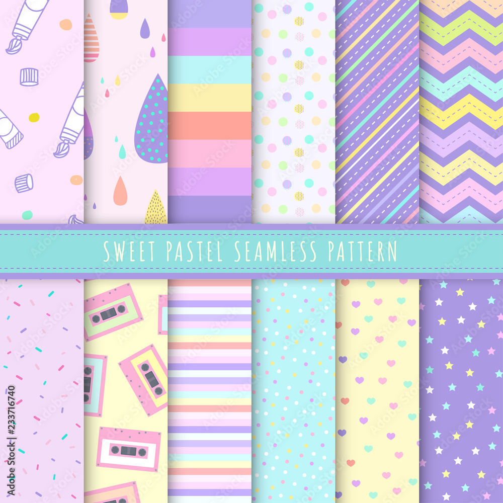 Colorful Simple Patterns
