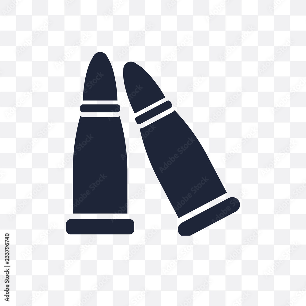 Two Bullets transparent icon. Two Bullets symbol design from Army ...