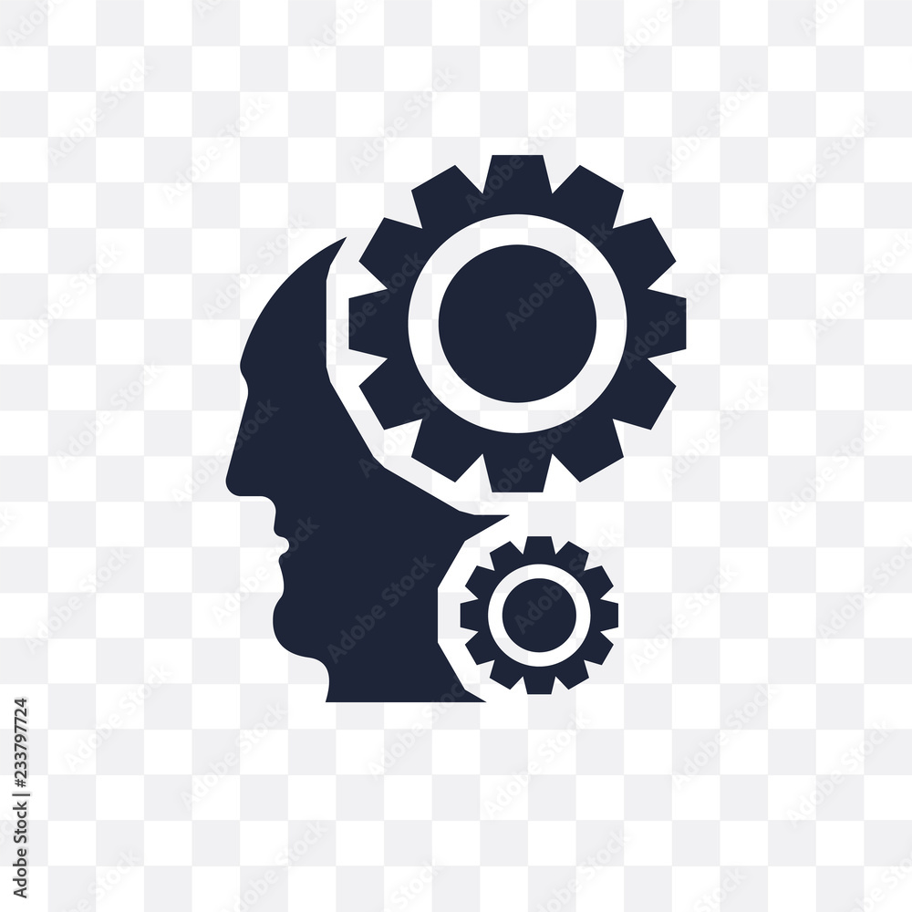 Intelligence transparent icon. Intelligence symbol design from ...